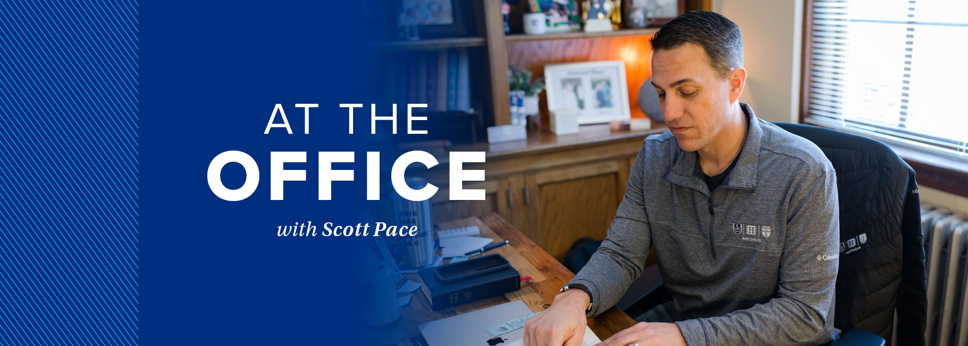 At the Office with Dr. Scott Pace - Southeastern Baptist Theological ...
